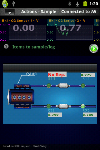 LapLogger - OBD2 reader/logger